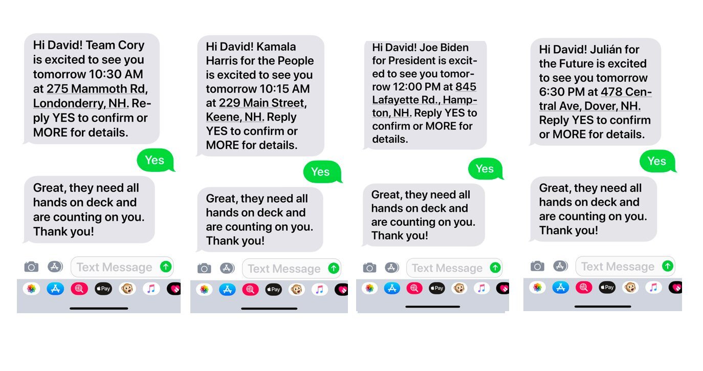 What Marketers Can Learn From 2020 Presidential Candidates’ Text Messaging