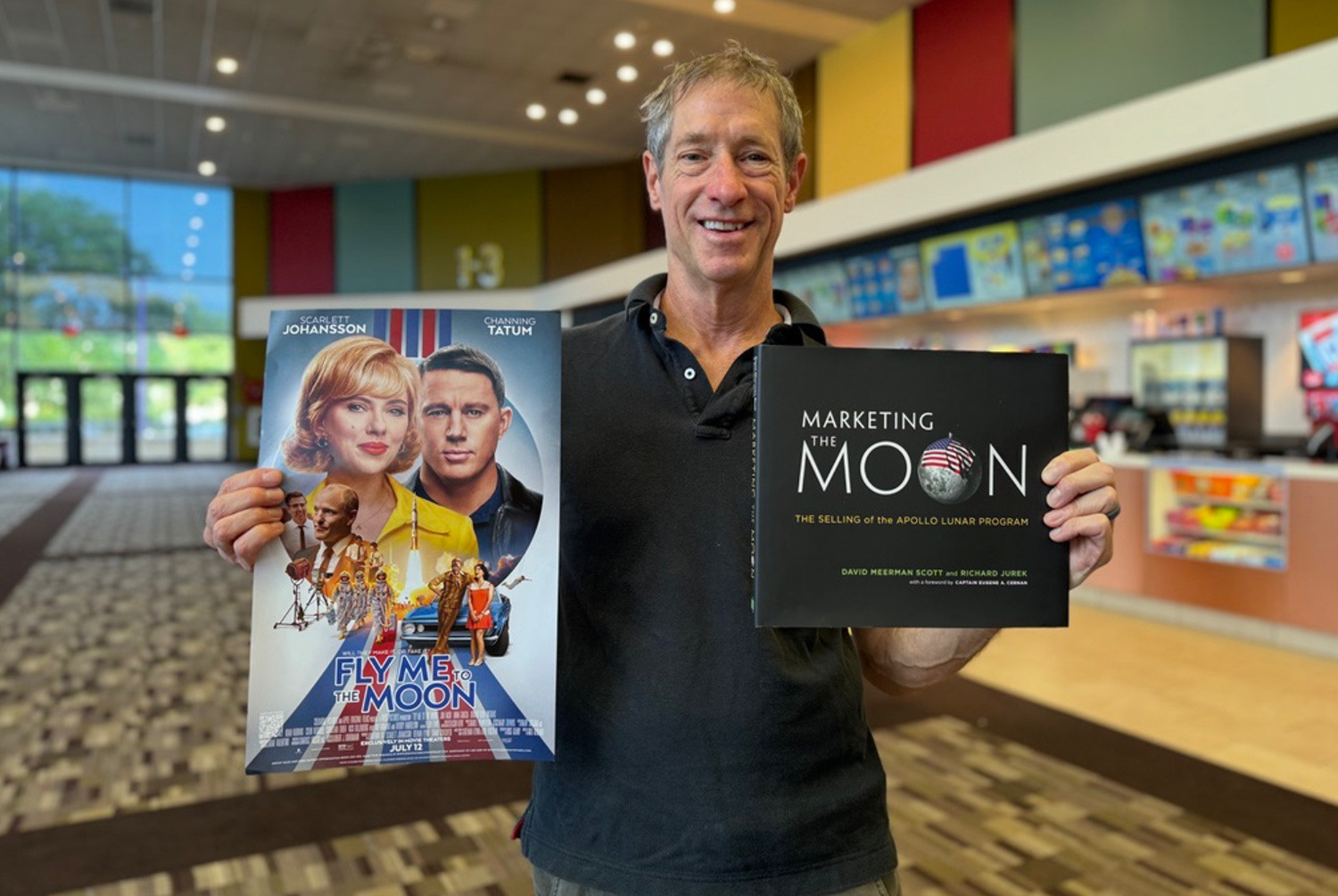 Fiction and Fact! New Movie “Fly Me To The Moon” Partly Based On My Book